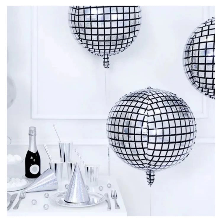 Globo Metalizado Bola Disco | Para Fiestas y Discotecas